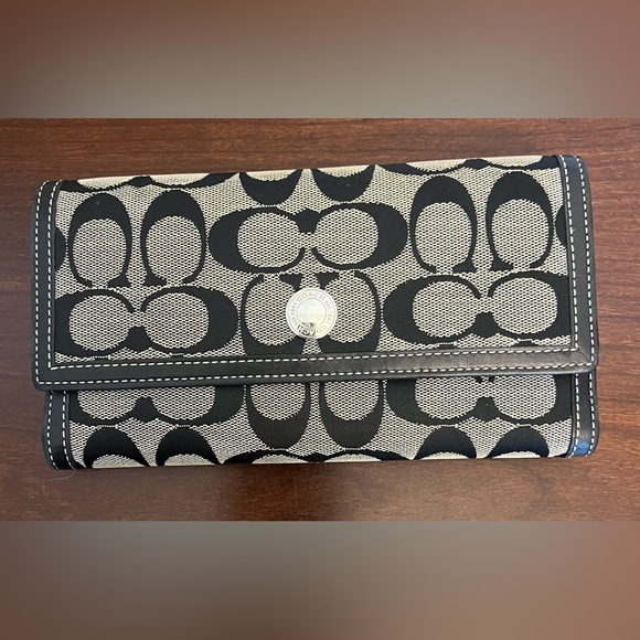 Coach | Bags | Coach Wallet And Checkbook Cover | Poshmark